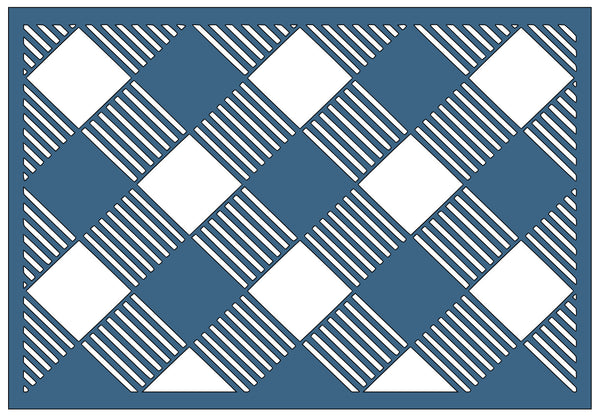 Buffalo Cross Plaid - Belle Stencils
