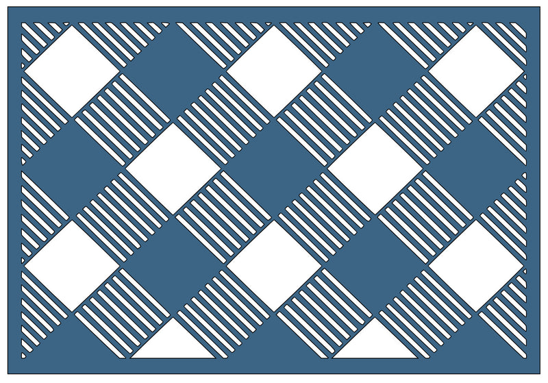 Buffalo Cross Plaid - Belle Stencils